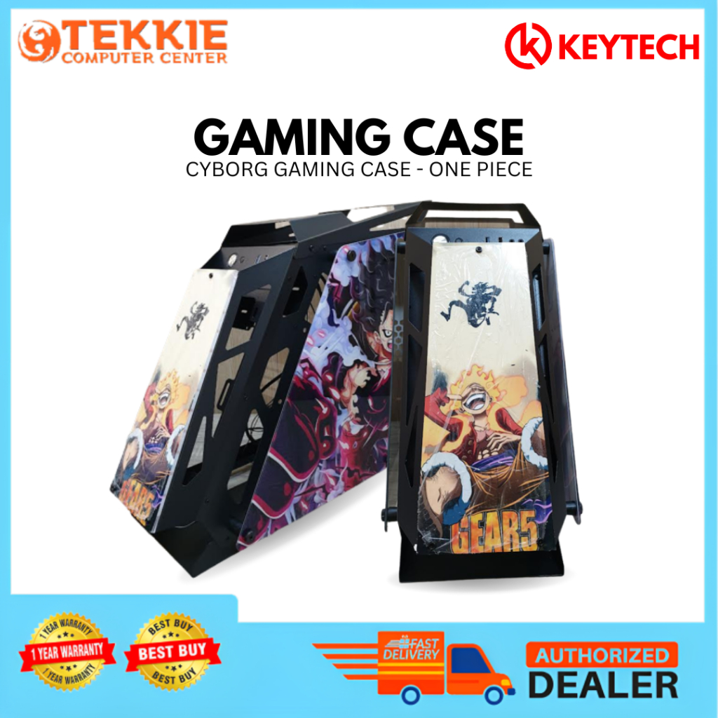 One Piece Cyborg Robot Gaming case Mid tower Keytech | Shopee Philippines