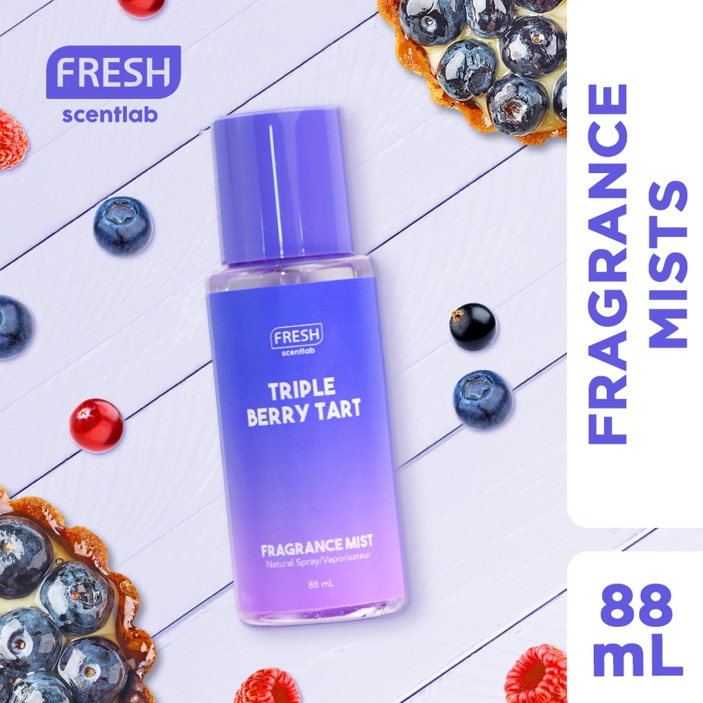 FRESH Scentlab Triple Berry Tart Fragrance Mist 88ml | Shopee Philippines