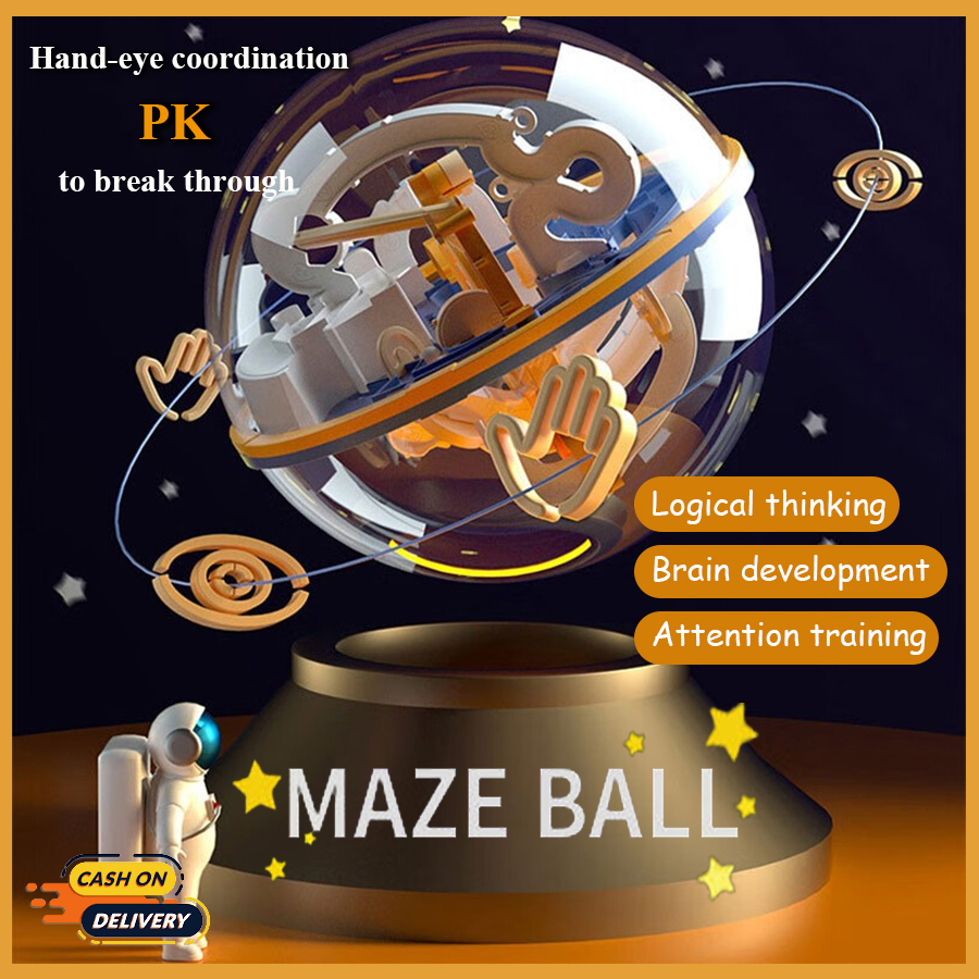 Intellectual Development Maze Ball 3D Maze Ball Track Puzzle Toy ...