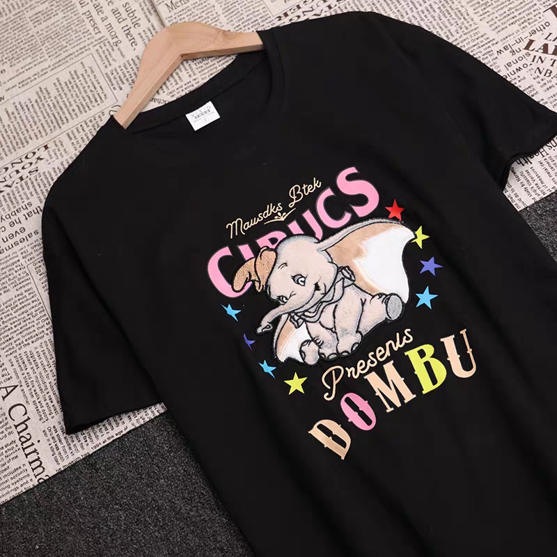 Women's Fashion casual japanese and korean [Cotton CVC] T-shirt fabrcthickness 220g rams ...