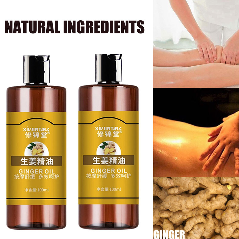 Herbal Ginger Patch Massage Essential Ginger Oil Slimming Oil Willie ...