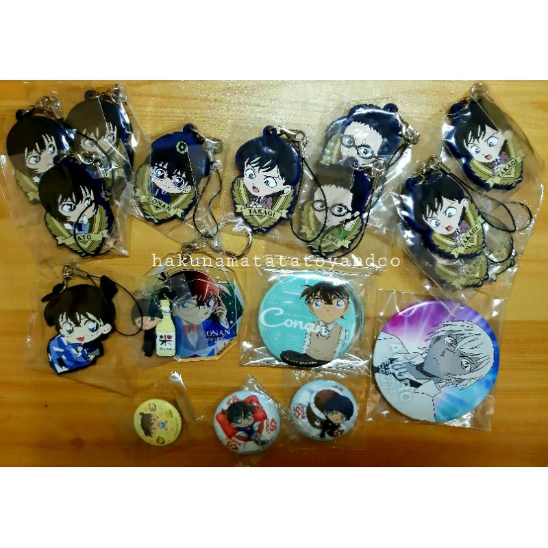 Detective Conan Keychains and Badges items | Shopee Philippines