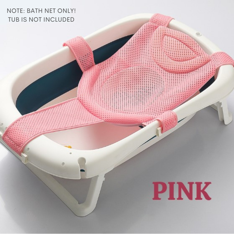 Baby Adjustable Non-Slip Bathtub Net Shower Mesh Net Newborn Kids Baby ...