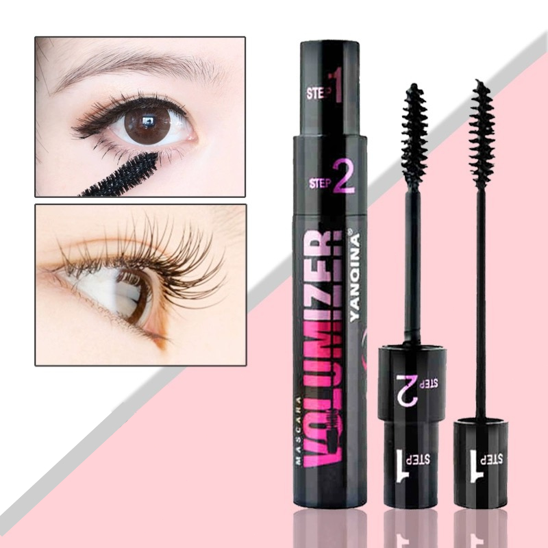 Lameila 2in1 Double-head Adjustable Mascara Waterproof Mascara Super ...
