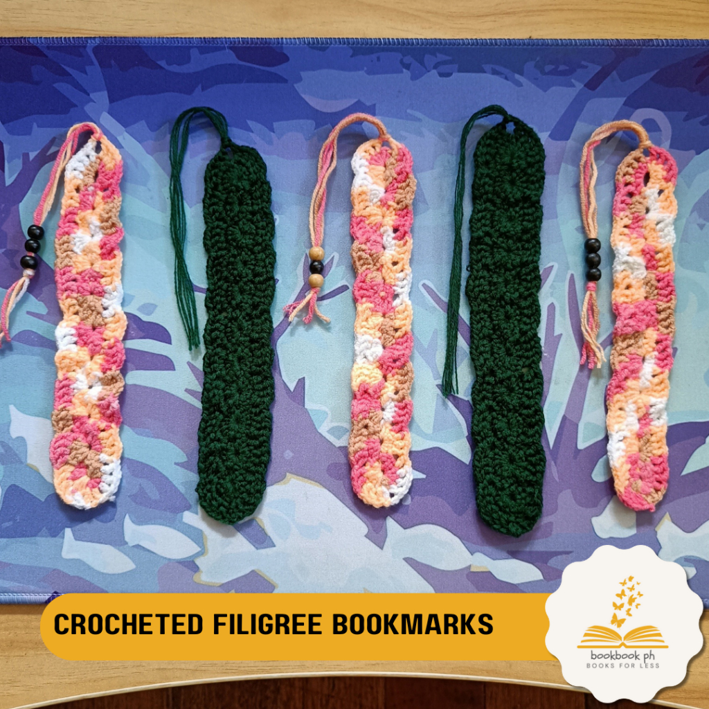 Filigree Bookmarks [100% HANDMADE] Crochet Bookmark | Shopee Philippines