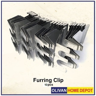 Mini Pureline Furring Clip (10 pieces) | Shopee Philippines