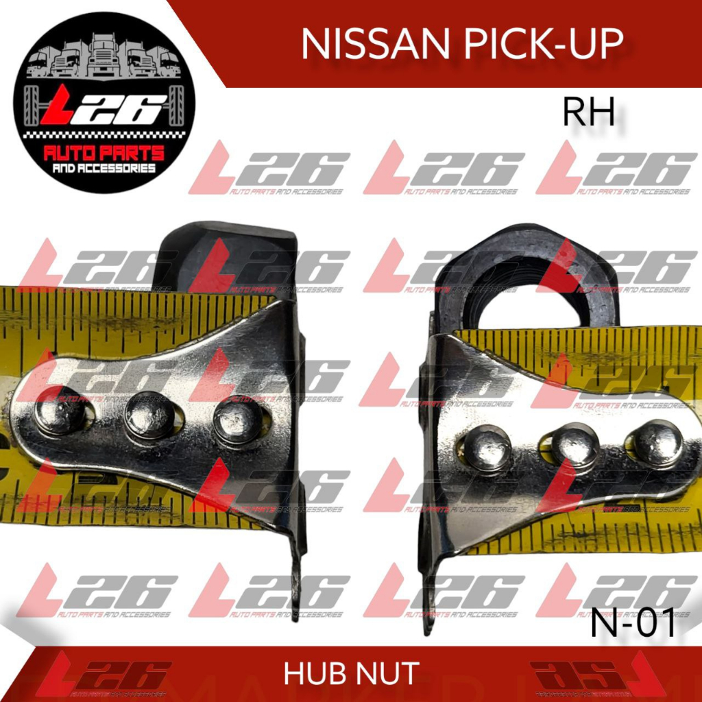 N-01 1PIECE Nissan Pick-Up HUB NUT FOR Nissan Pick-Up RH | Shopee ...