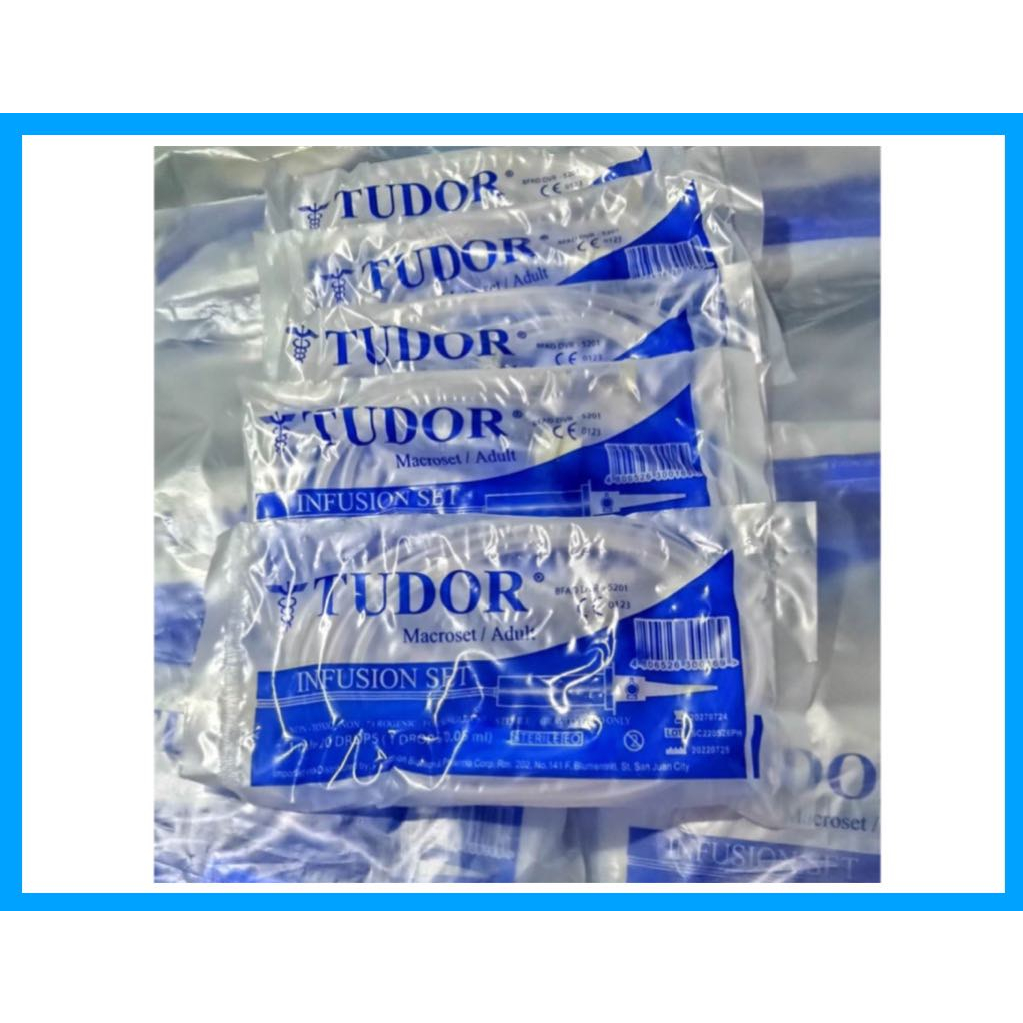 IV Infusion Set Tudor Adult and Pedia | Shopee Philippines