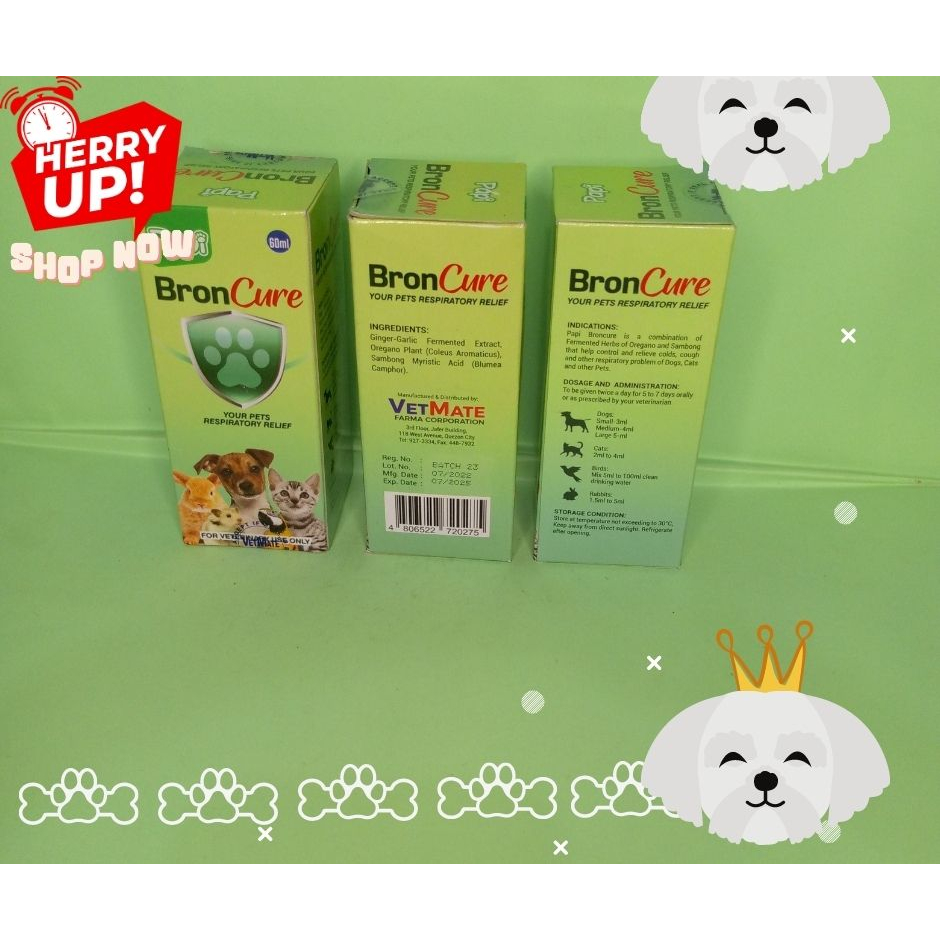 Broncure Syrup 60ml with 1 FREE SYRINGE | Shopee Philippines