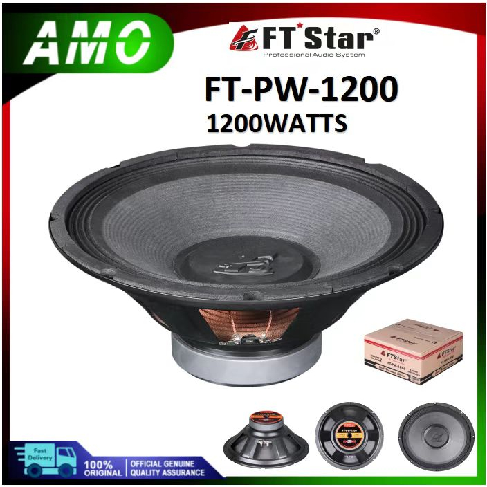 FTPW1200 subwoofer 1200Watts speaker ft-PW1200 /12 inches professional ...