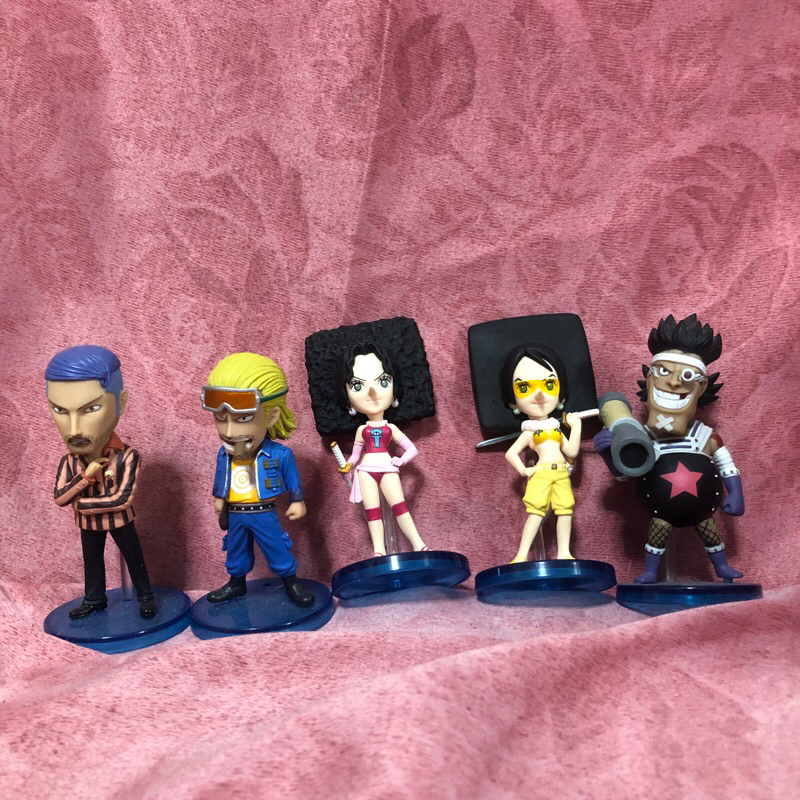 Authentic WCF One piece set - skypeia arc foxy pirates alabasta arc ...