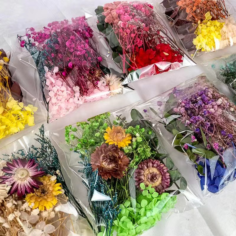 Mixed Dried Flower for resin and Diy scrapbooking sold Pack | Shopee ...