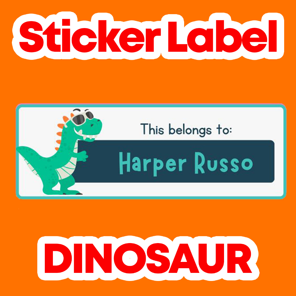 Customize Sticker Name Label for School Kids teacher Subject for books ...