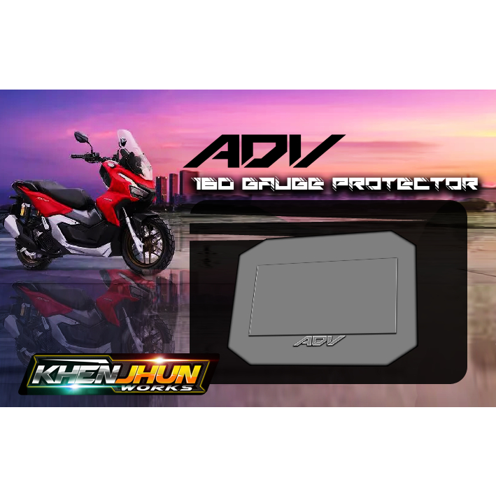 Honda ADV 160 Gauge protector Sticker Film Smoke Design | Shopee ...