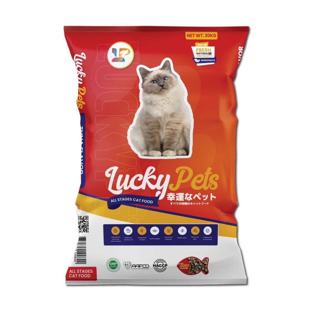 Lucky Pets Cat & Kitten Dry Food 20kg (Tuna Flavor) | Shopee Philippines