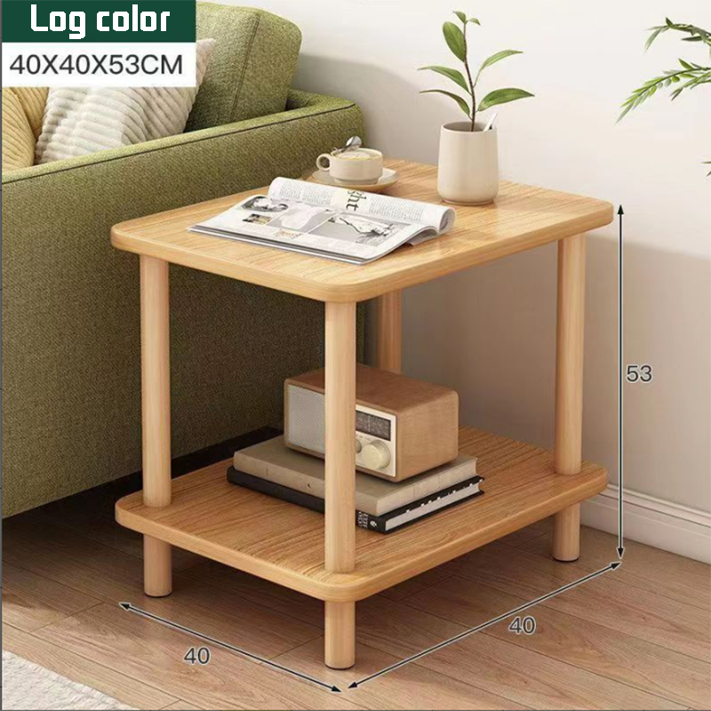 Side table living room Light luxury small square table small tea table ...