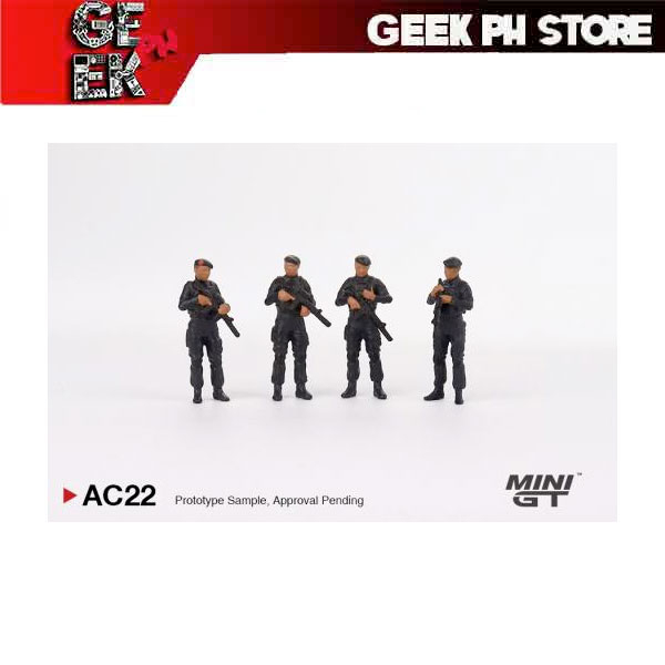 Mini GT Figurine: Mobile Brigade Corps (Brimob) - Indonesia Exclusive ...