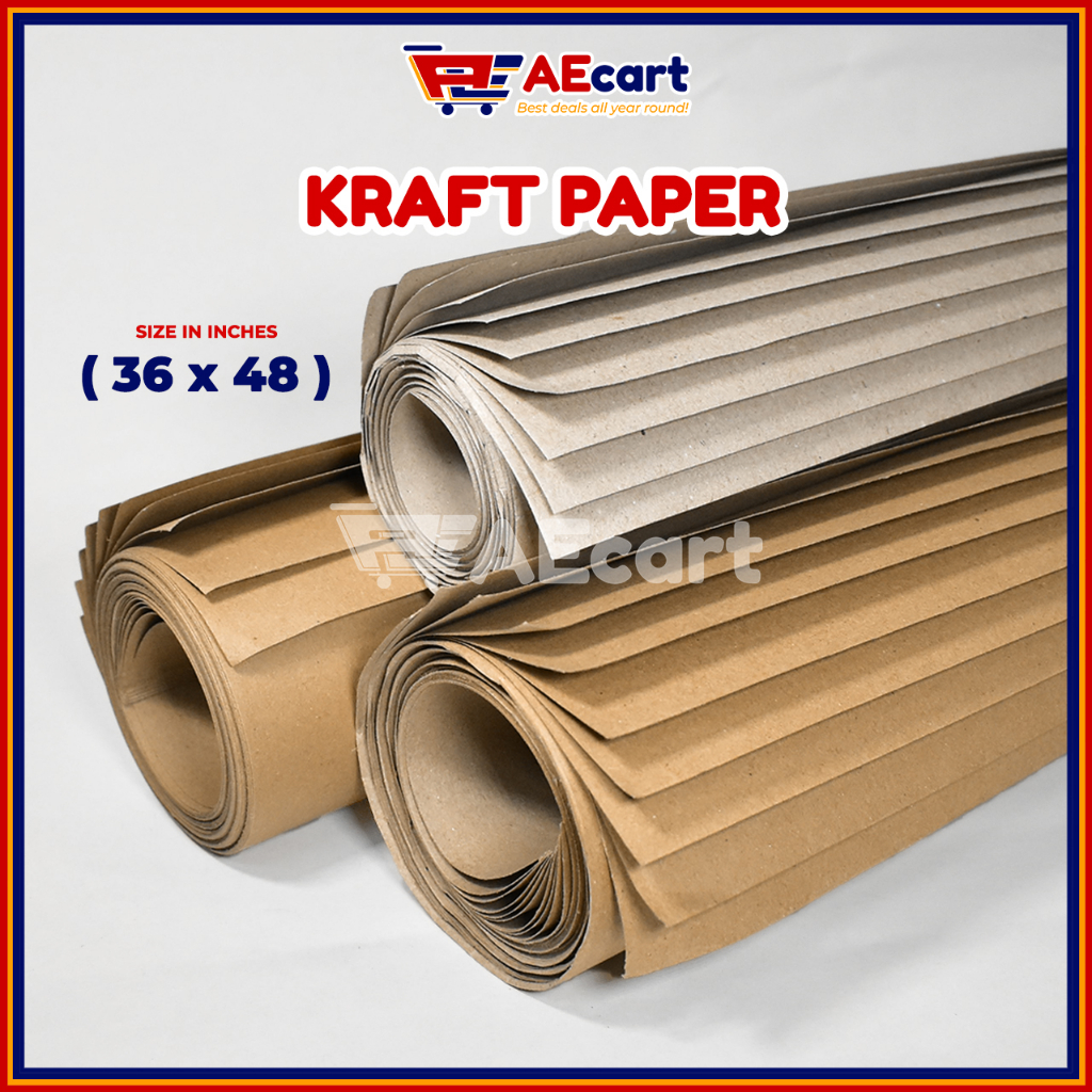 10sheets per roll | 𝐊𝐑𝐀𝐅𝐓 𝐏𝐀𝐏𝐄𝐑 𝐖𝐑𝐀𝐏𝐏𝐈𝐍𝐆 | 36" X 48" | aecart.bul ...