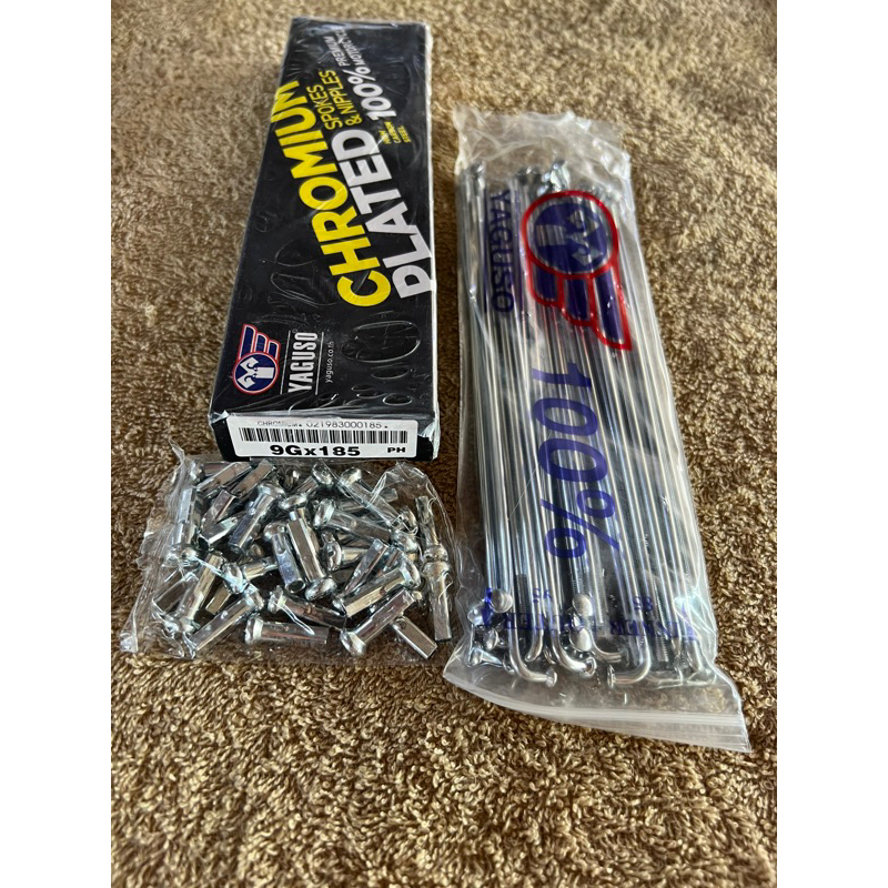 Yaguso chromium spoke orig 9x120 9x150 9x155 9x162 9x185 | Shopee ...