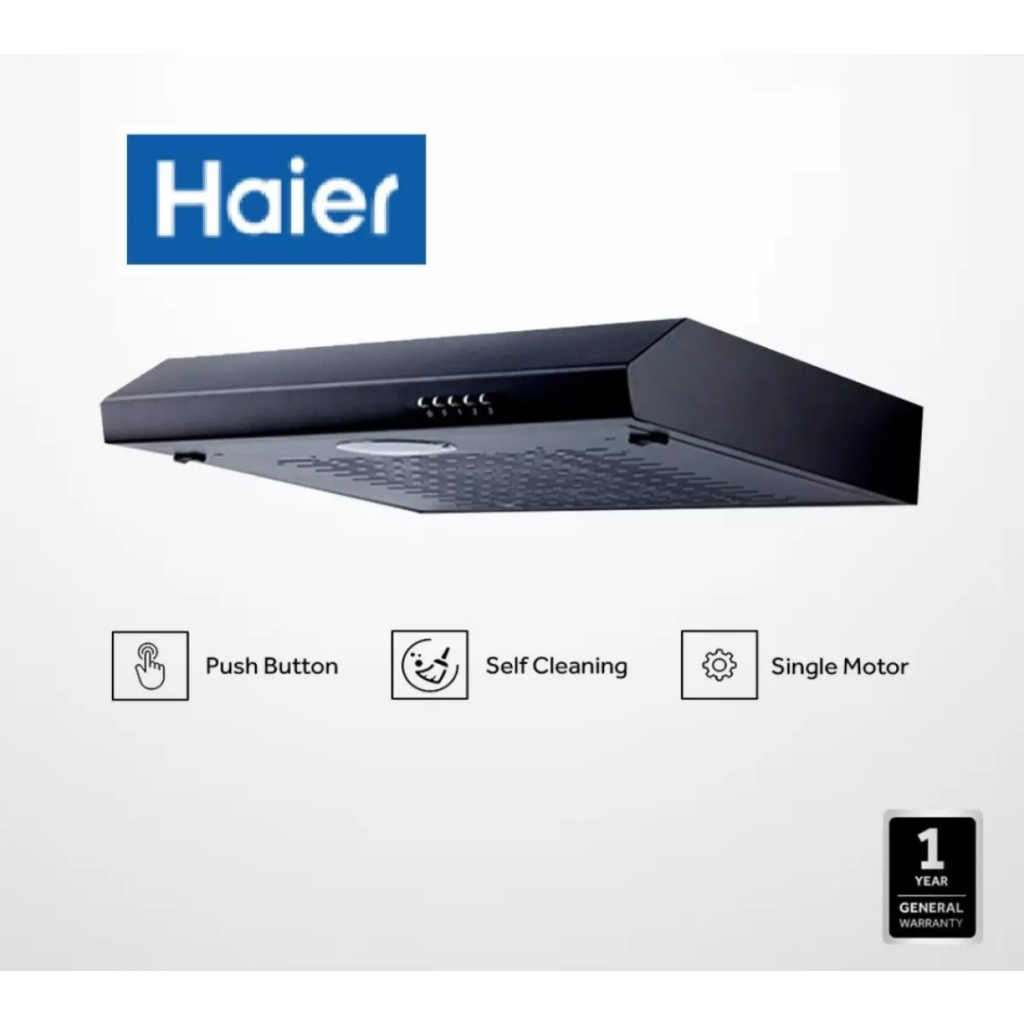 Haier Range Hood 60cm (Black) HRH-TD60AB | Shopee Philippines