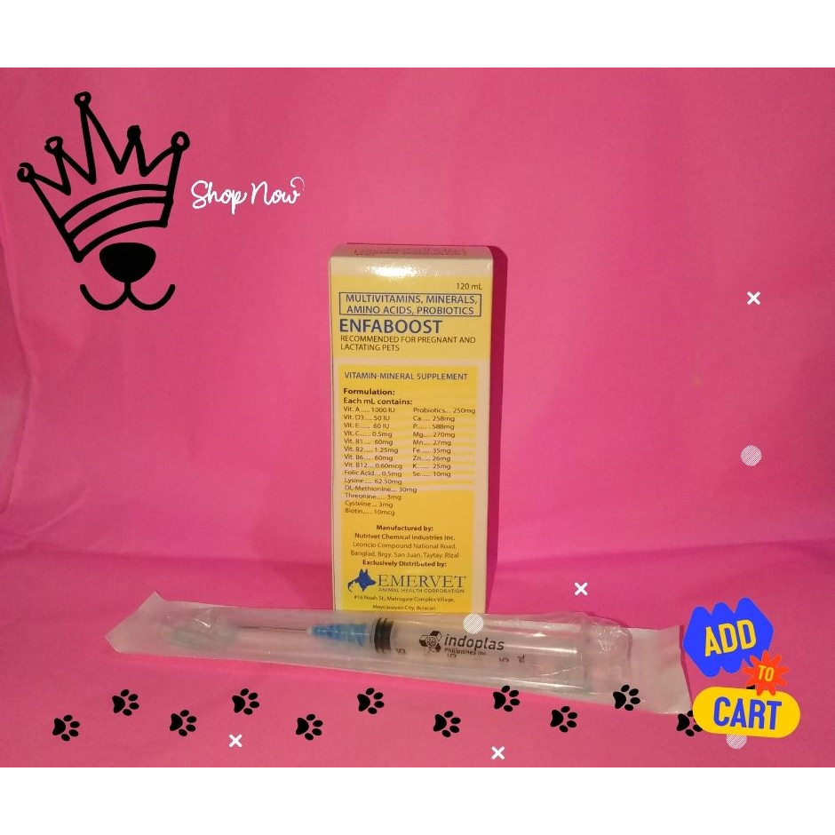 ENFABOOST Vitamin- Mineral Supplement for Pregnant and Lactating Dog ...