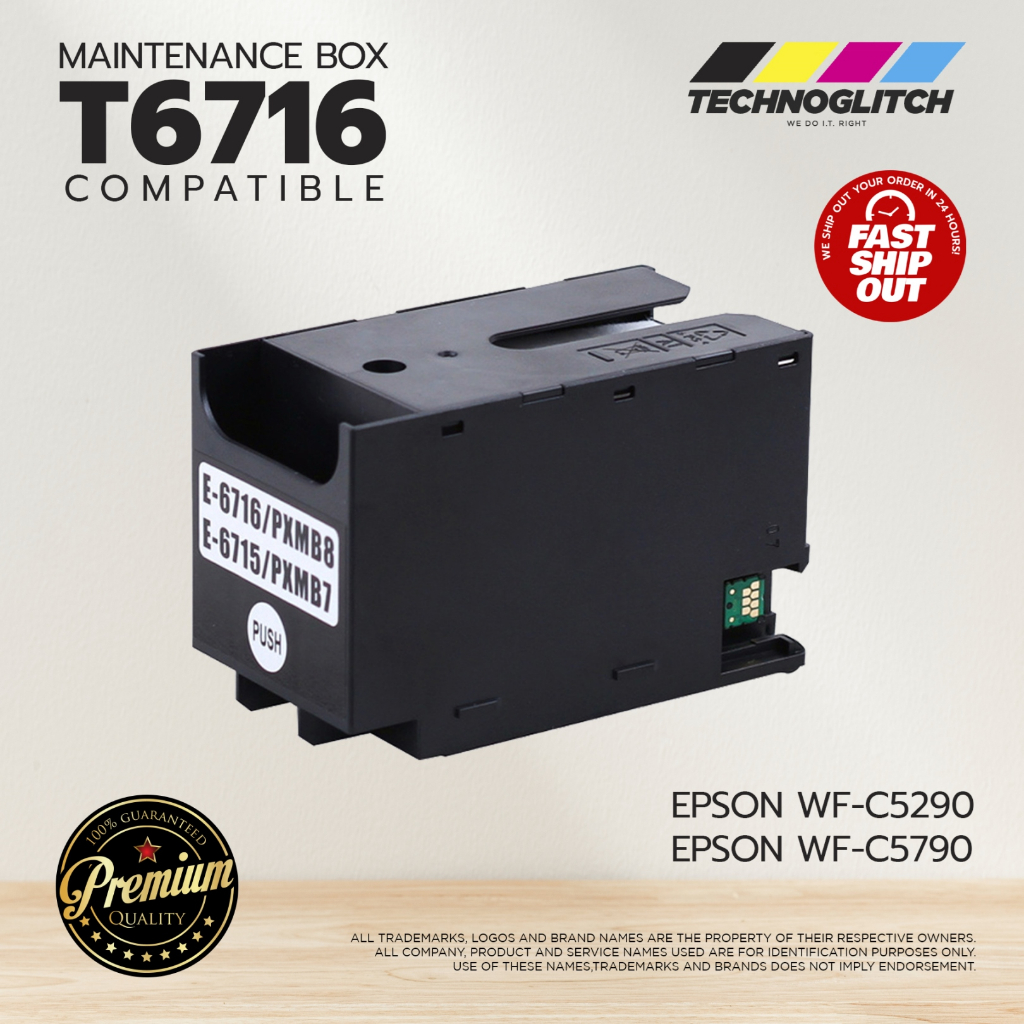 C5790 C5290 Maintenance Box T6716 T6715 PXMB8 | Shopee Philippines