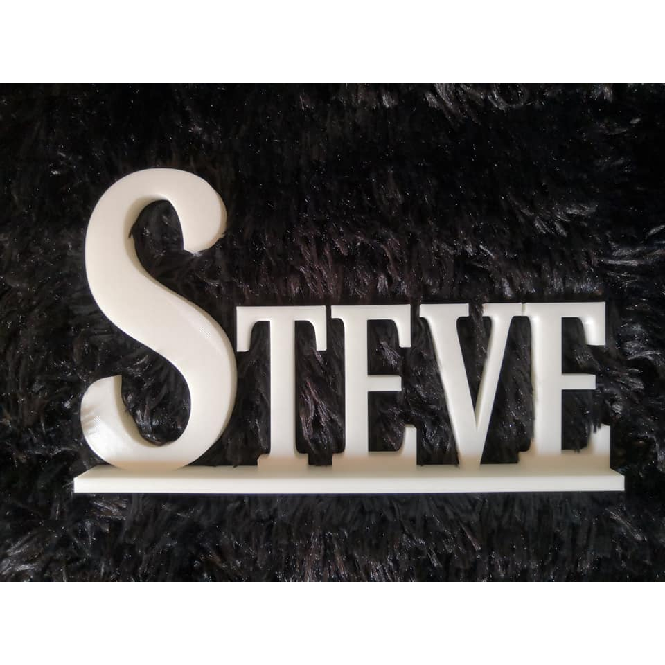 Personalized - Customized Name Standee (without design & plain name ...