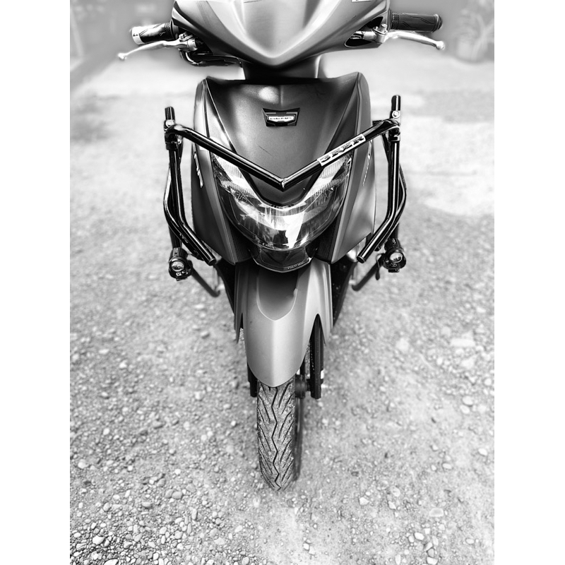 MIO GEAR FULL CRASH GUARD ALSO AVAILABLE WITH CNC CUT POWDER COATED ...