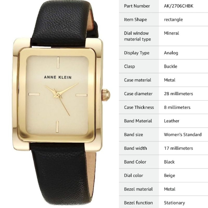 ORIGINAL | ONHAND | Anne Klein Women's Watch | Shopee Philippines