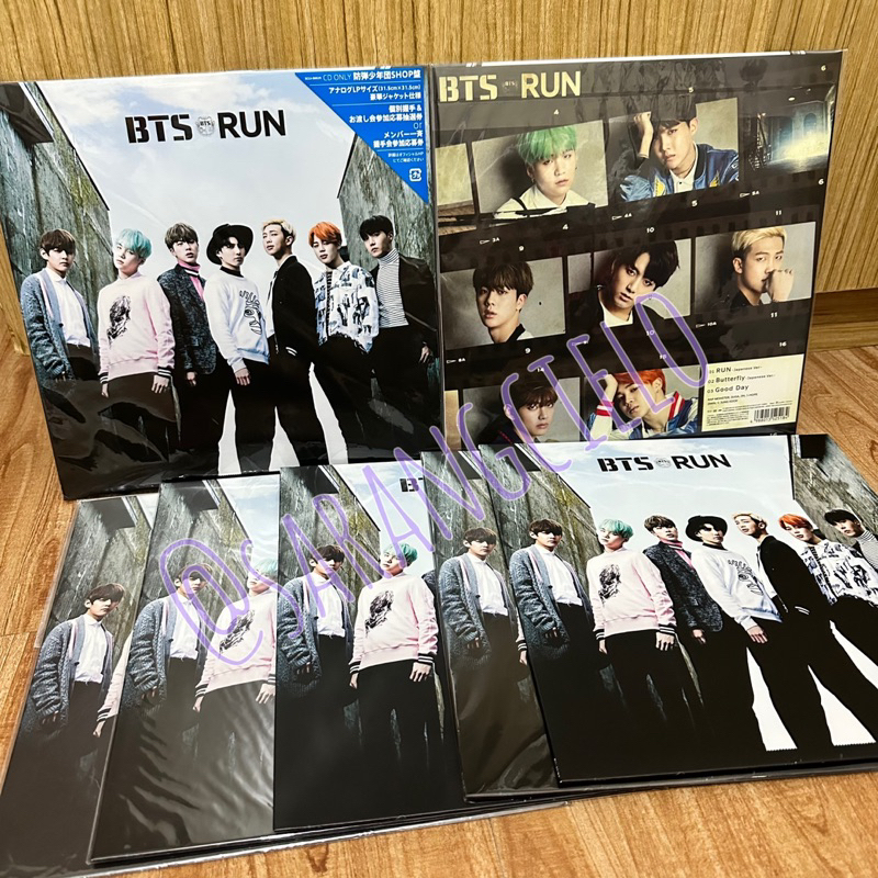 BTS RUN CD JAPAN ALBUM OFFICIAL | Shopee Philippines