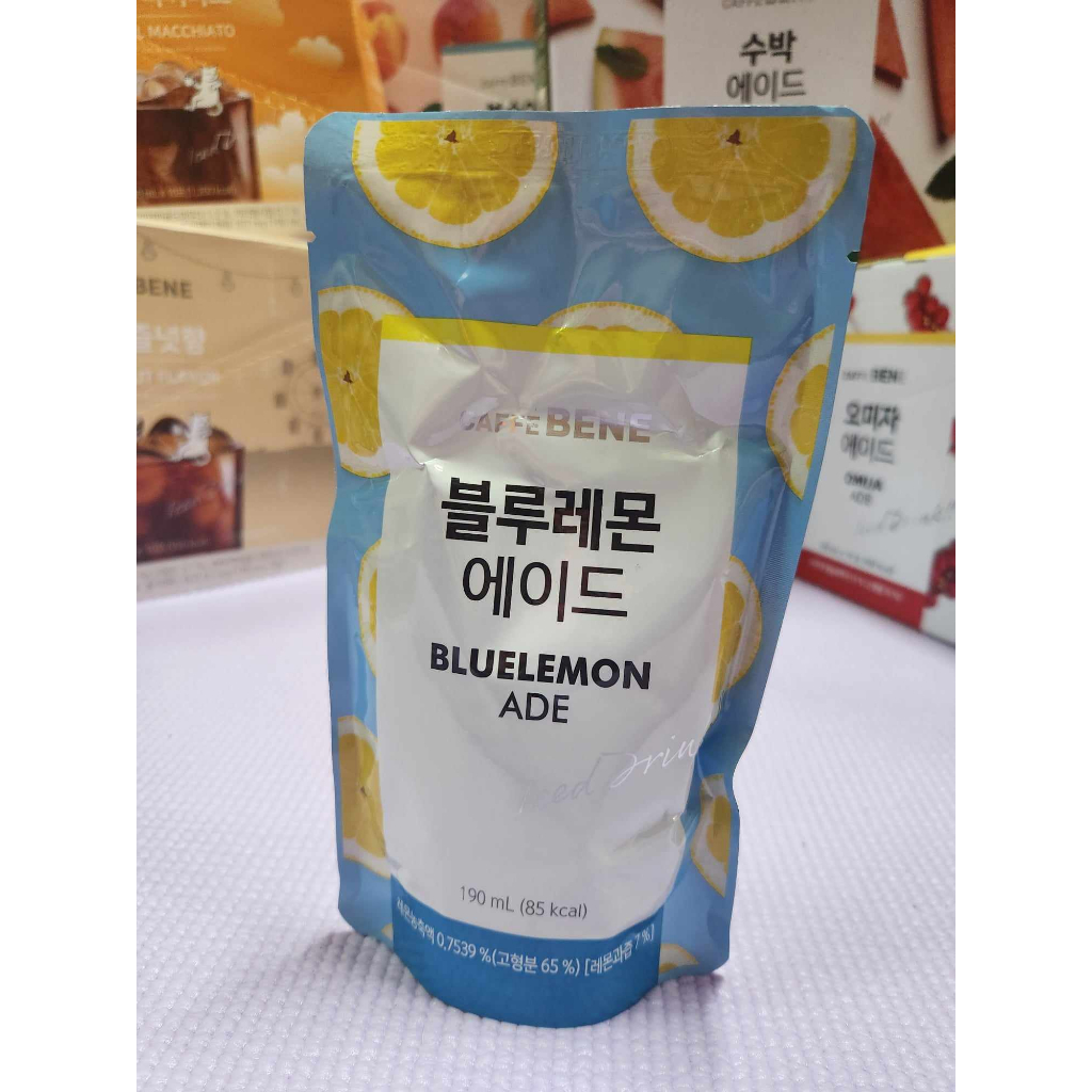 Cafe Bene/ Mcnulty Korean Pouch Drink Fruit Ade/ Korean Coffee Pouch ...
