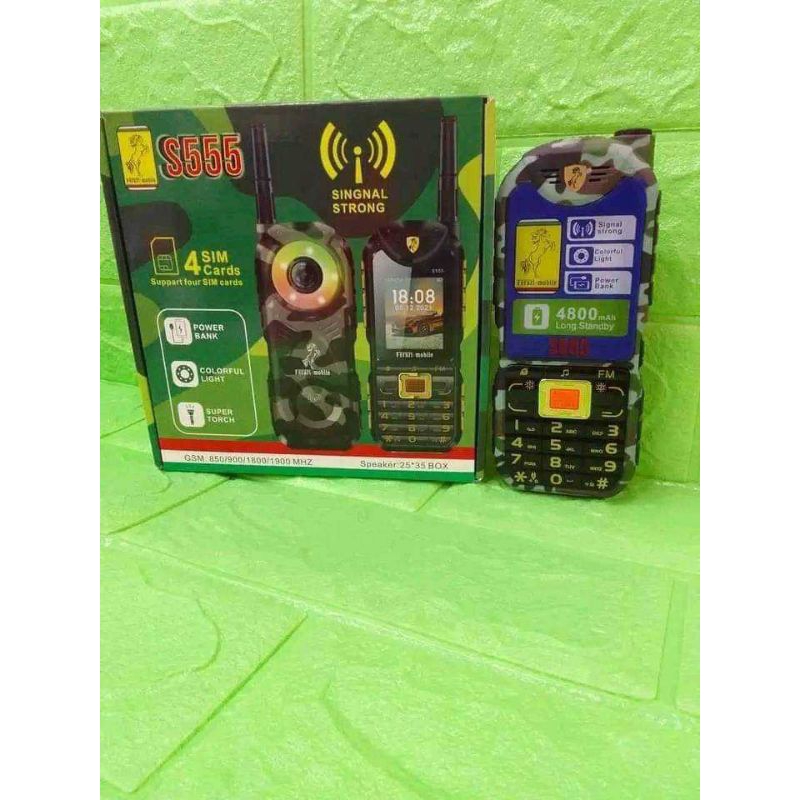 S555 power bank keypad (makapal) basic Phone 4 simcard | Shopee Philippines