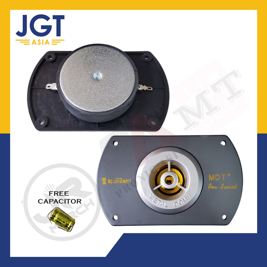 [JGT] (IKMDT-135) 3x5" 100 watts 8 ohms Metal Dome Tweeter Speaker with ...