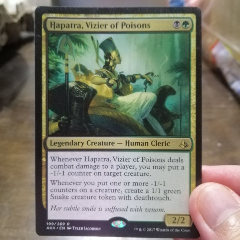 1 light play Hapatra Vizier of Poisons AMK MTG card magic the CCG ...