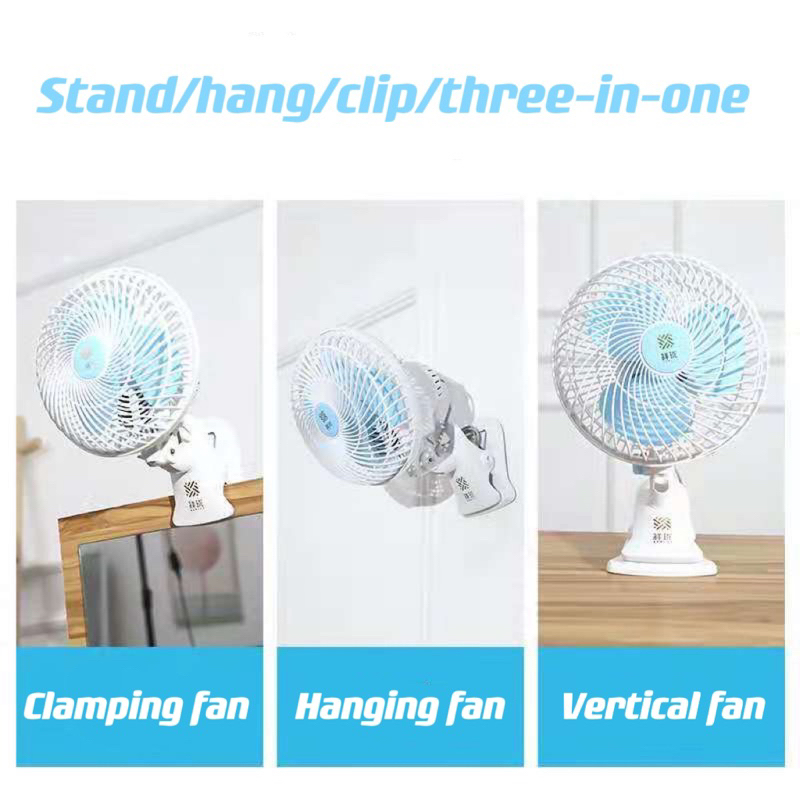Electric Fan with Clip-On Feature for Multiple Uses | Shopee Philippines