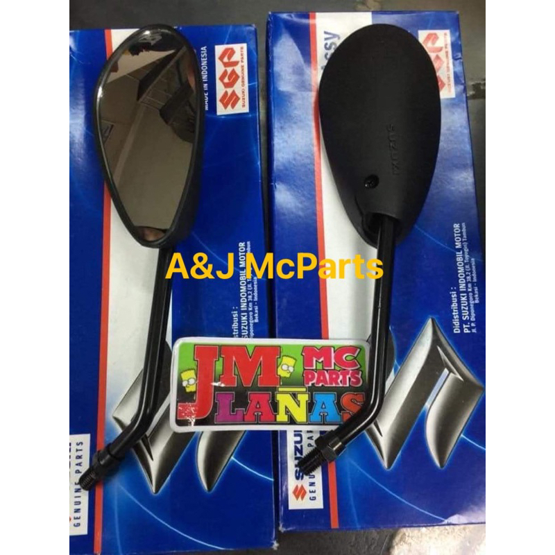 SGP side mirror Raider 150 R150 reborn 10mm sold as set | Shopee ...
