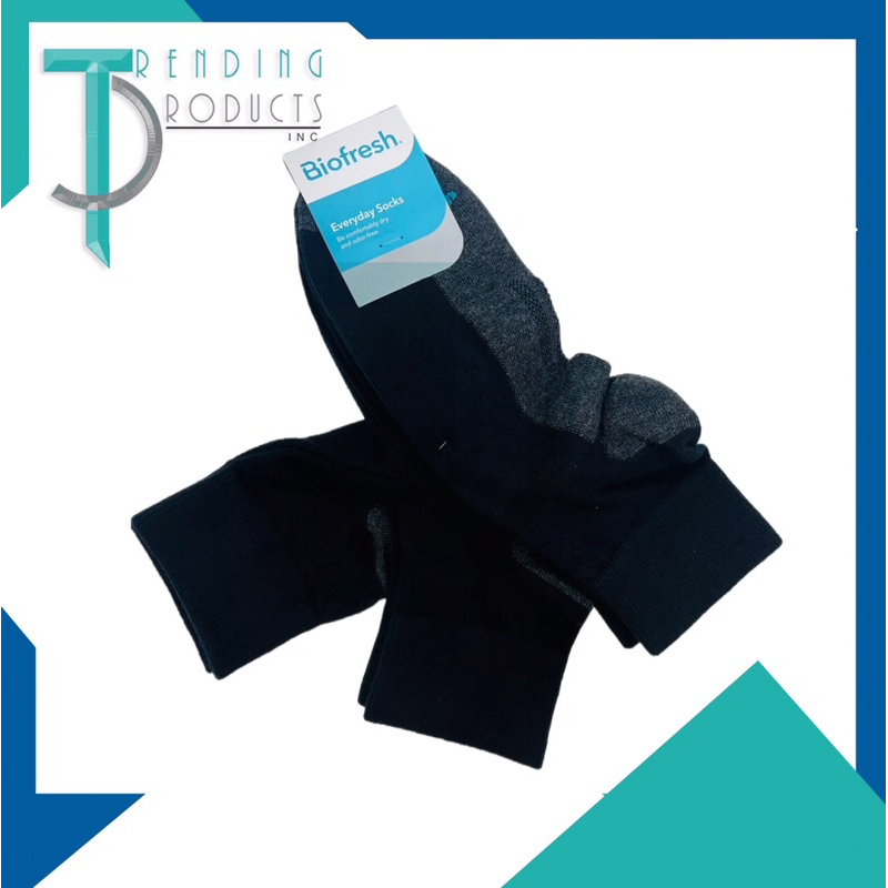Biofresh Men's Socks, Men's Cotton Ankle Lite Casual Socks, 3Pairs/Pack ...