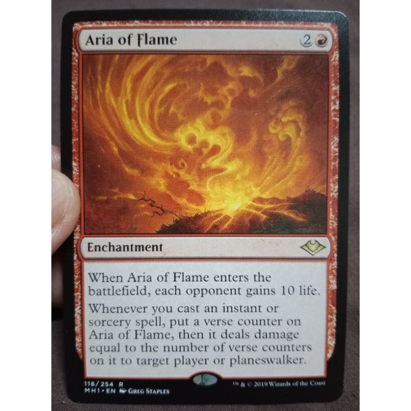 Aria of Flame (Modern Horizons) | Shopee Philippines