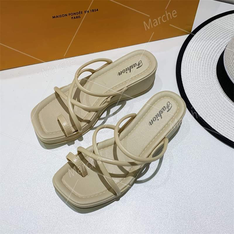 Marche Women's summer outerwear sandals 2023 new design toe sandals(add ...