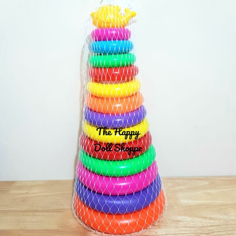 Duck Ring Toss Game Rainbow Tower | Shopee Philippines