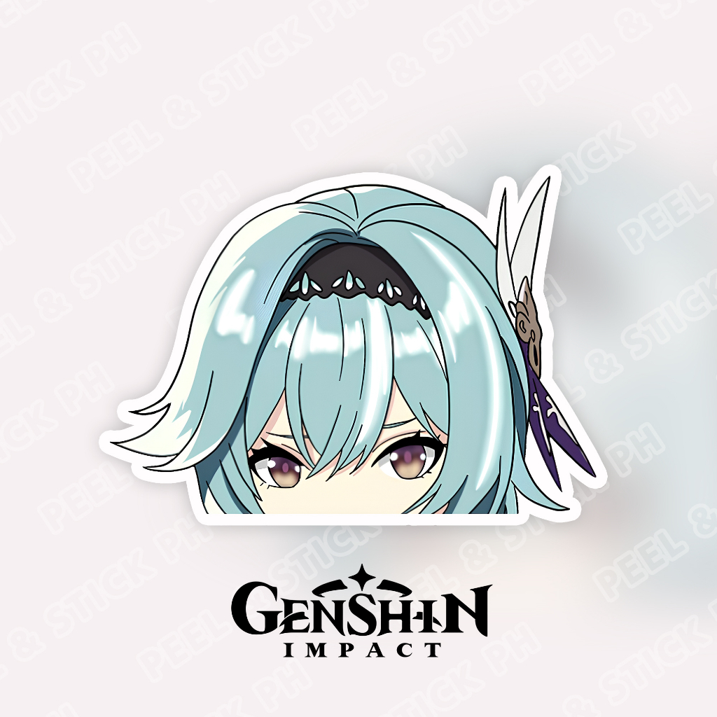 Eula | Genshin Impact | Peeker Vinyl Sticker | Shopee Philippines