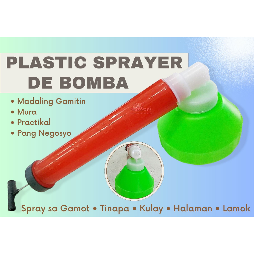 Plastic Sprayer De Bomba • Bombang Pang Tinapa • Gamot • Kulay Halaman ...