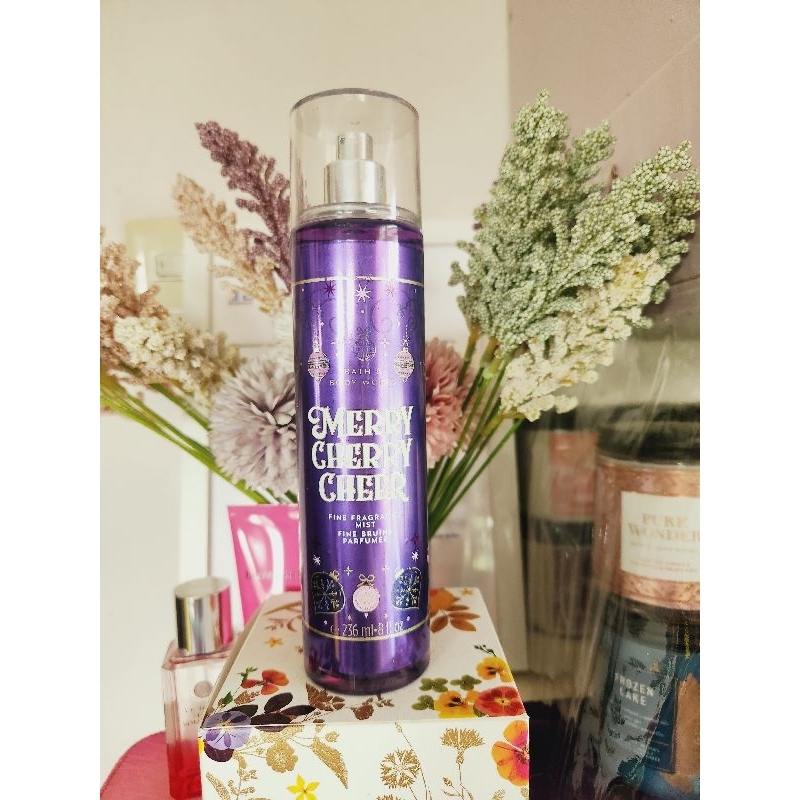 Merry Cherry Cheer | Fragrance Mist | Bath & Body Works | Shopee ...