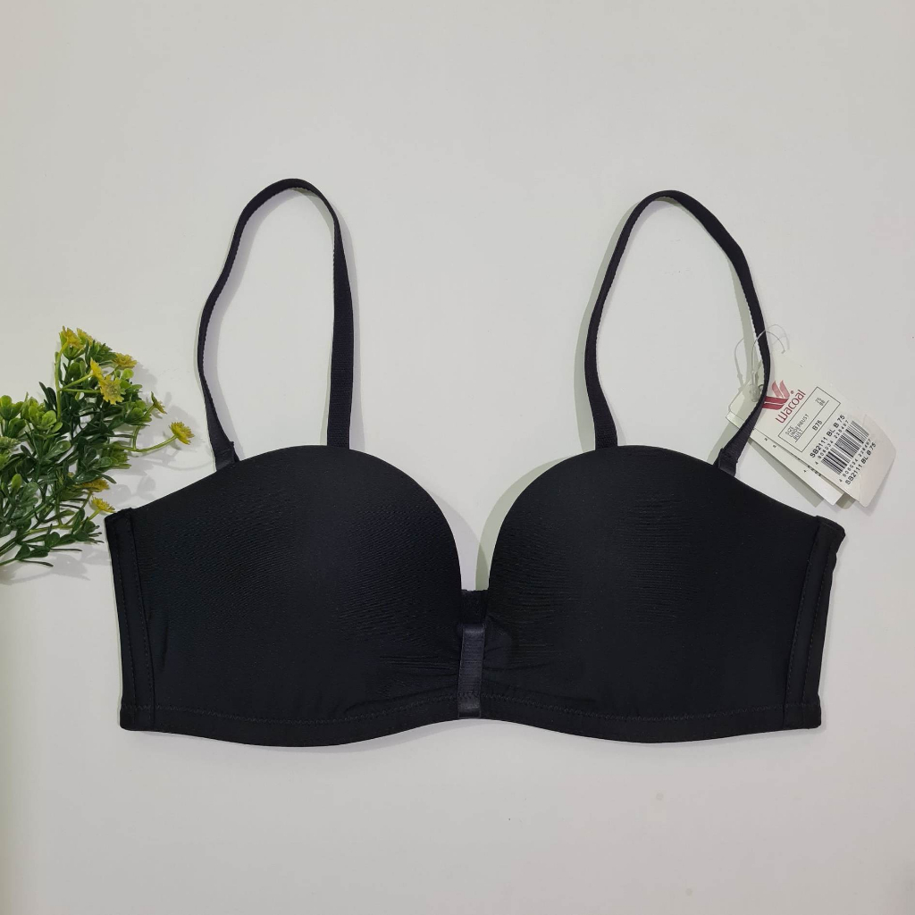 AUTHENTIC WACOAL Non-Wired Multi-Way Bra (SB2111) | Shopee Philippines