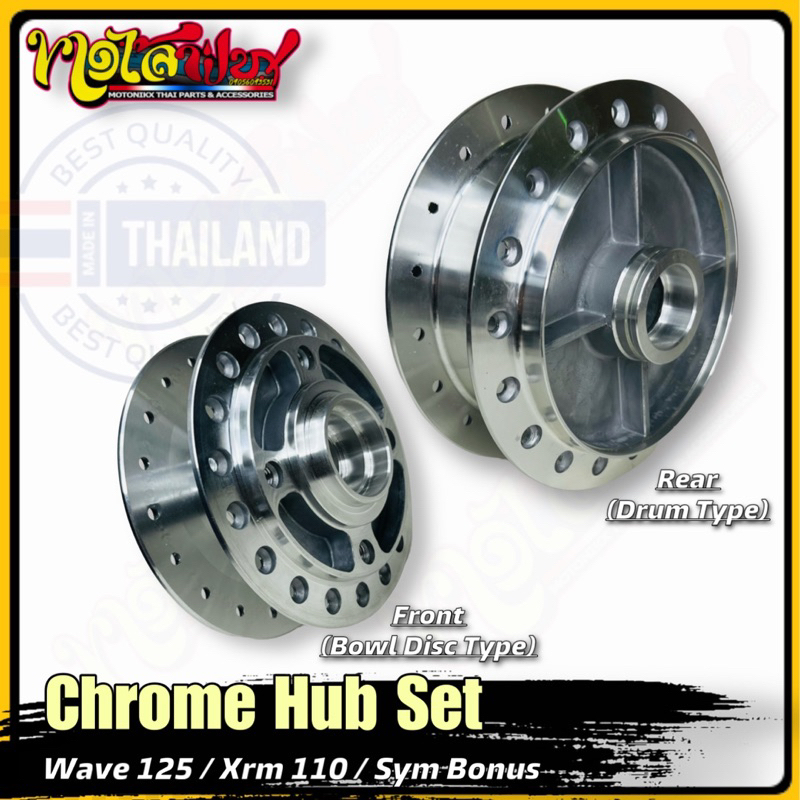 XRM WAVE Hub Front / Rear for Wave125, Xrm110, Sym Bonus | Shopee ...