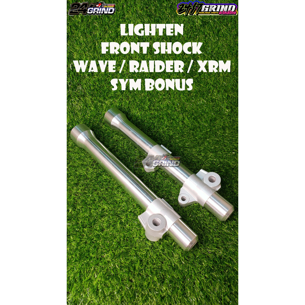 LIGHTEN FRONT SHOCK WAVE / RAIDER / XRM / RS 125 / SYM BONUS VERSION 1 ...