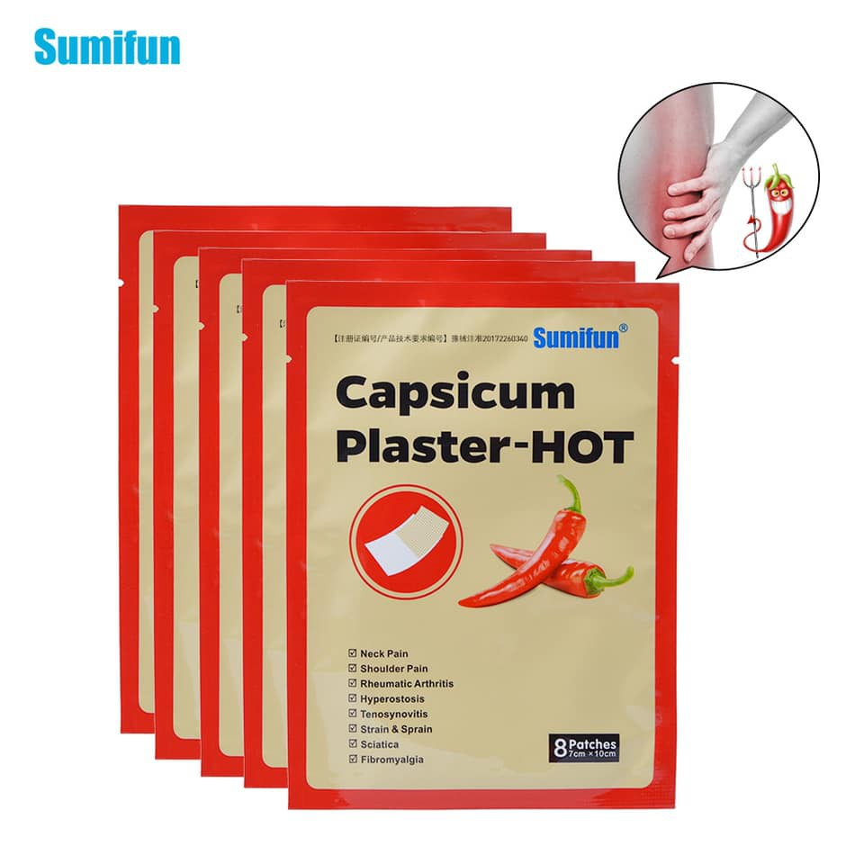 Authentic Pain Relieve Patch Chinese Medical Capsicum Plaster for ...