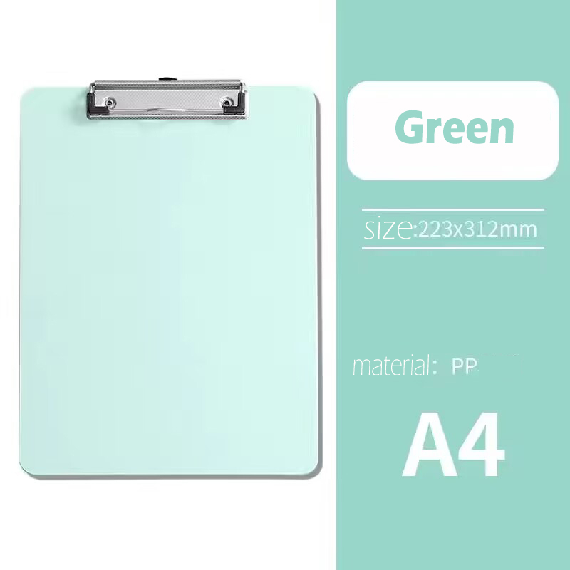 Office School Supplies A4 Clip Board Documents Folder Student Writing ...