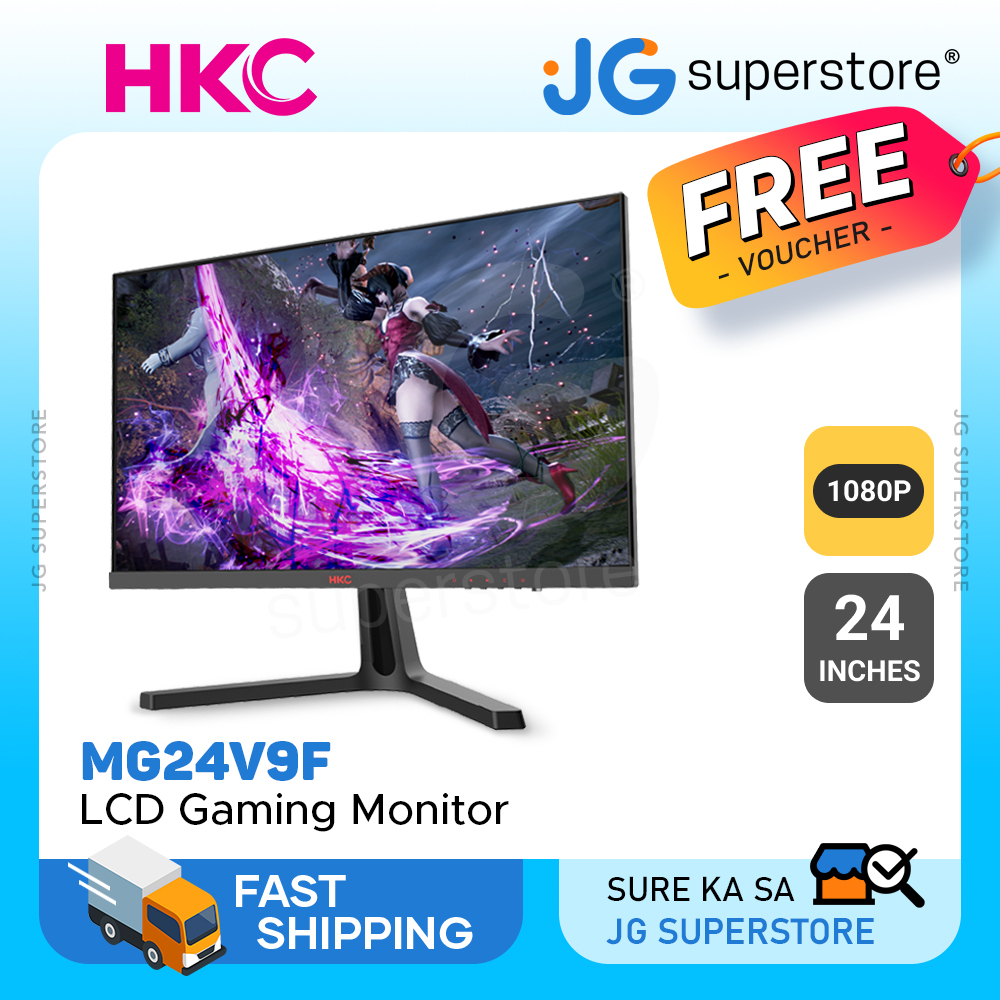 HKC MG24V9F 24" 1080p 165Hz LCD Monitor w/ 1ms Response, 2mm Border VA ...