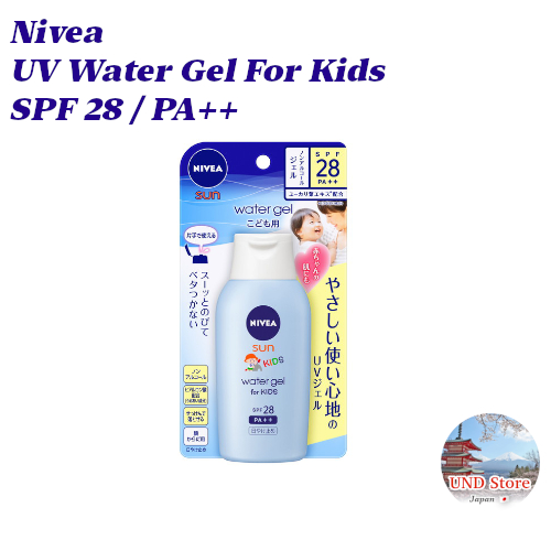 Nivea UV Water Gel Sunscreen for Kids SPF28 PA++【Direct from Japan】 | Shopee Philippines
